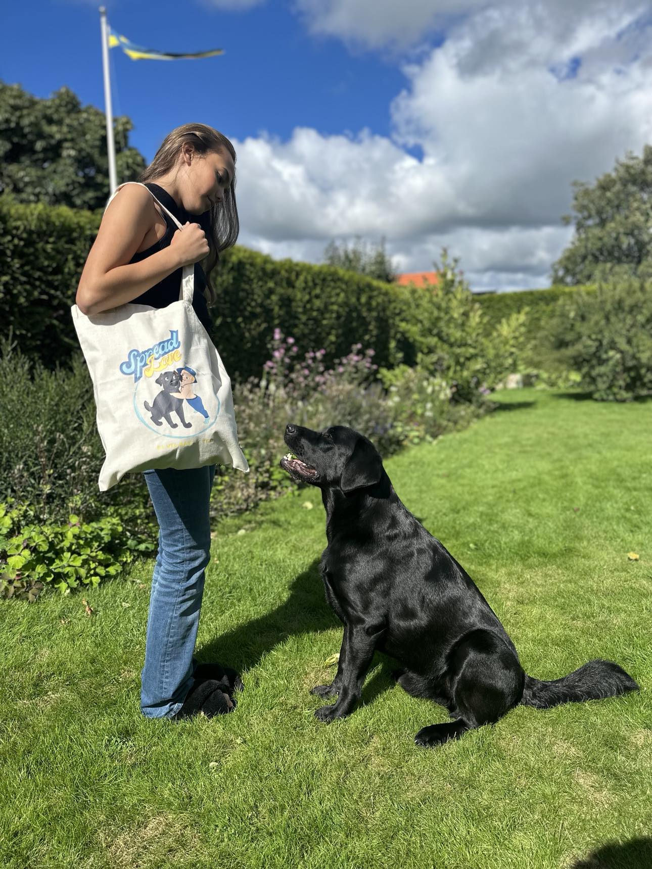 Tote Bag Spread Love – Elvis Bätz