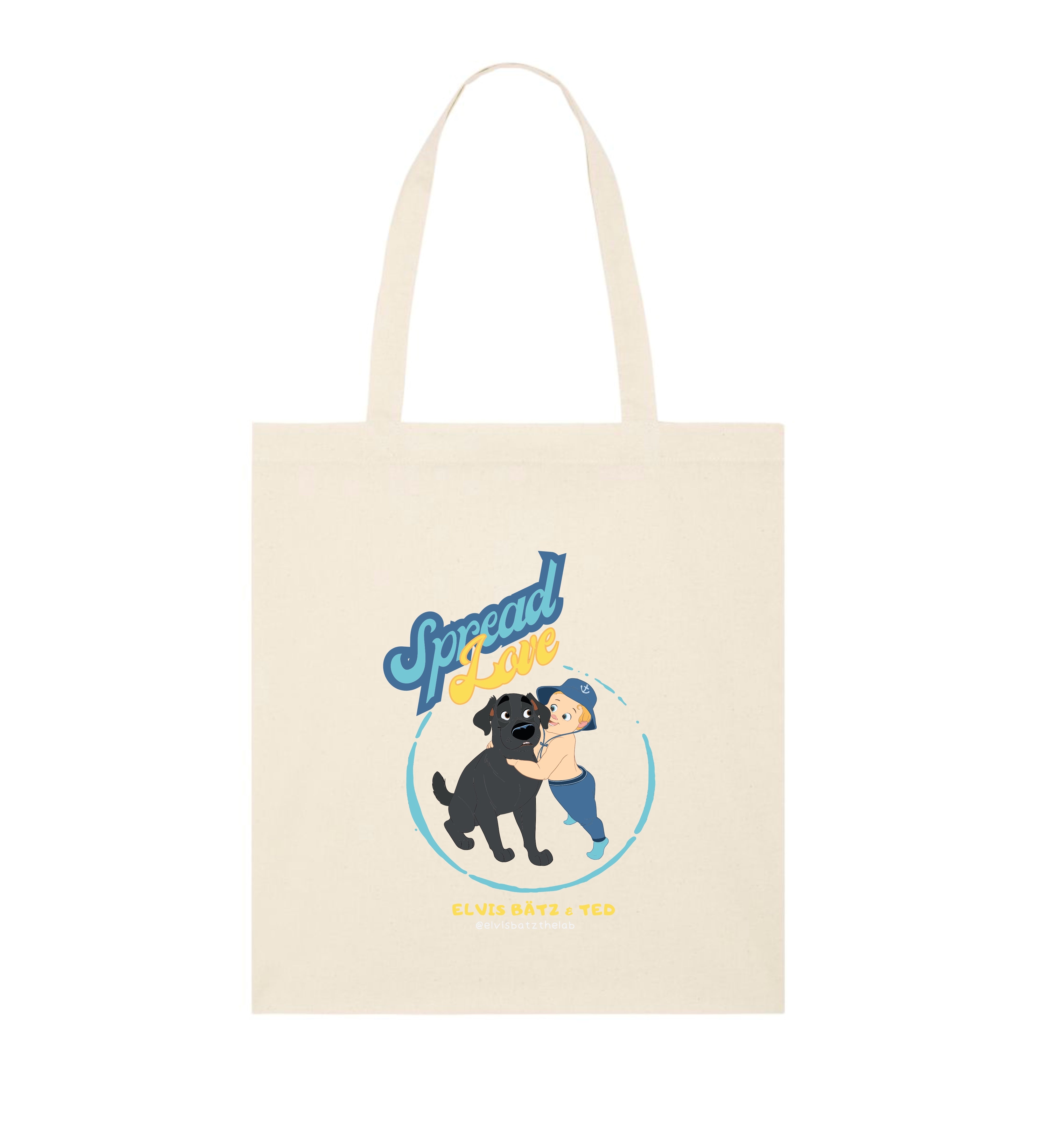 Tote Bag Spread Love – Elvis Bätz